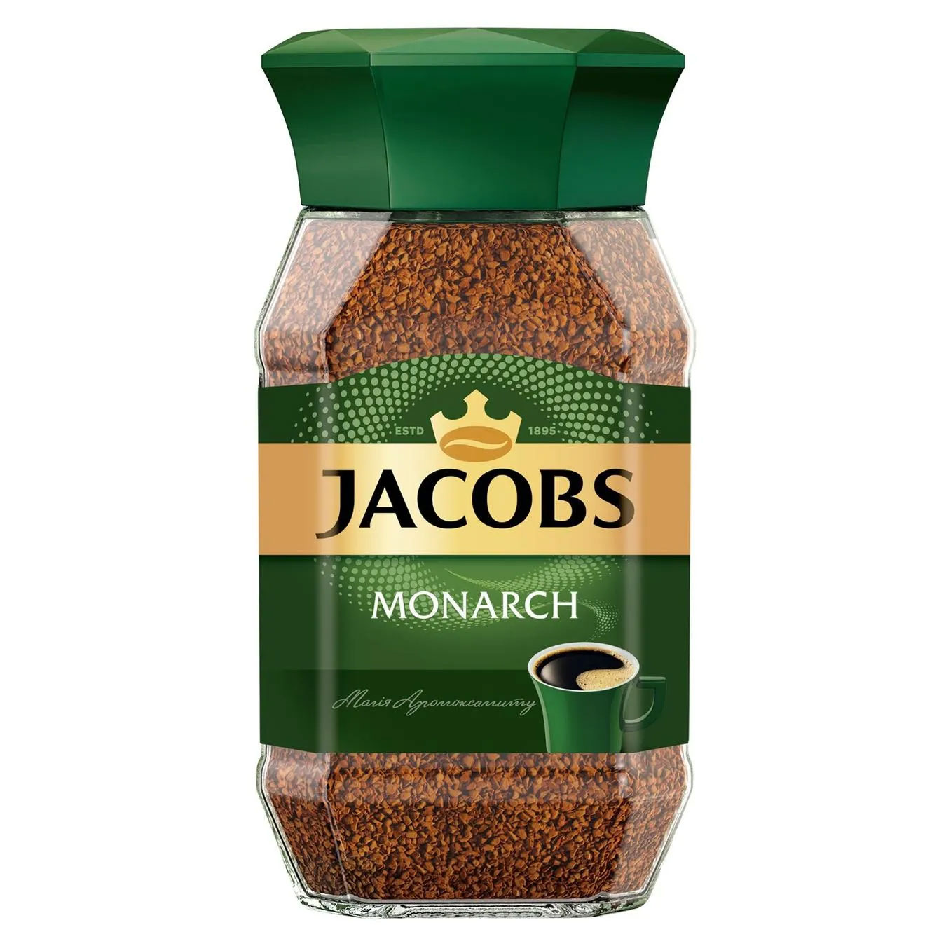 Купить Кофе растворимый Monarch 100г., стеклянная банка Jacobs в ...